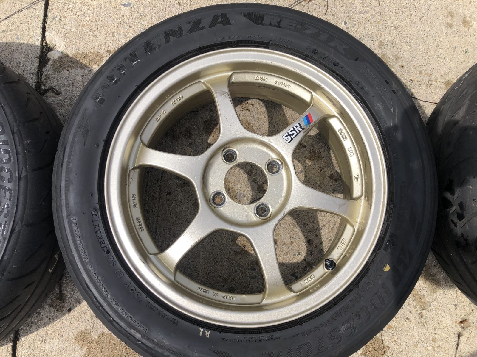 For Sale: SSR Type C (Competition) 15×6 for Miata – Tacti's Garage